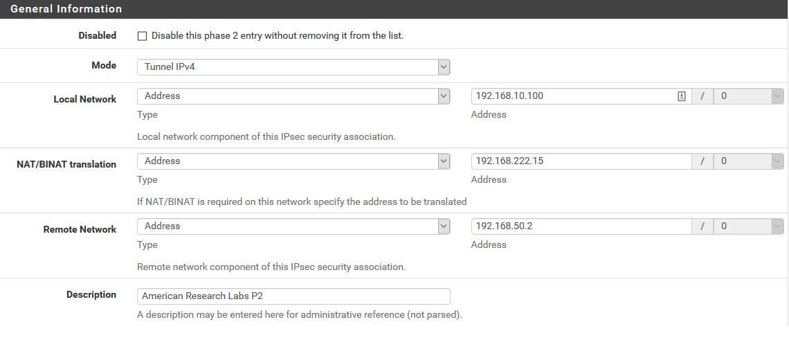 Re: Site-to-Site VPN with Non-Meraki Peer - The Meraki Community