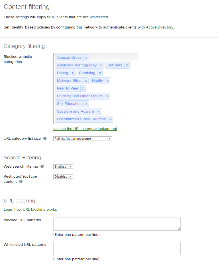 MX67 and MX84 content filtering - The Meraki Community