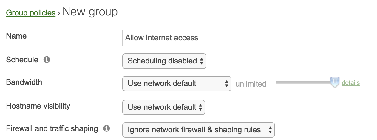 Block Internet for 99% of devices - The Meraki Community