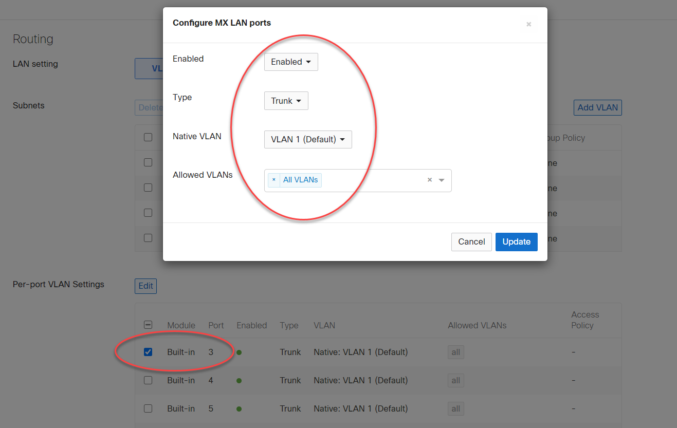 Static Ip Assignment On A Cisco Meraki Mx100 Ports The Meraki Community 