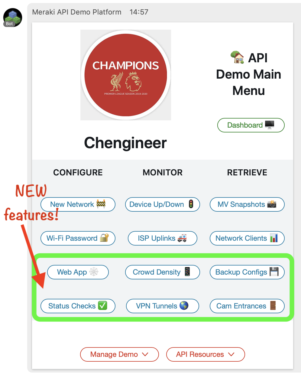 API Demo Platform - quickly experience Meraki APIs within seconds - The ...