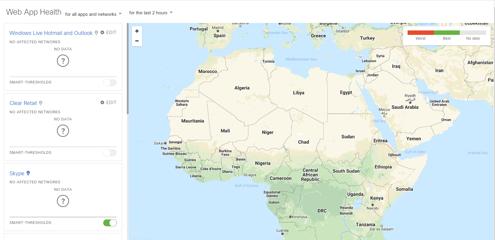Why does Meraki Dashboard Show Africa Map? - The Meraki Community