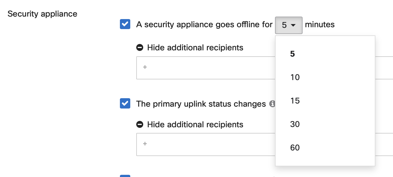 Solved: Meraki WAN fail email alert - The Meraki Community