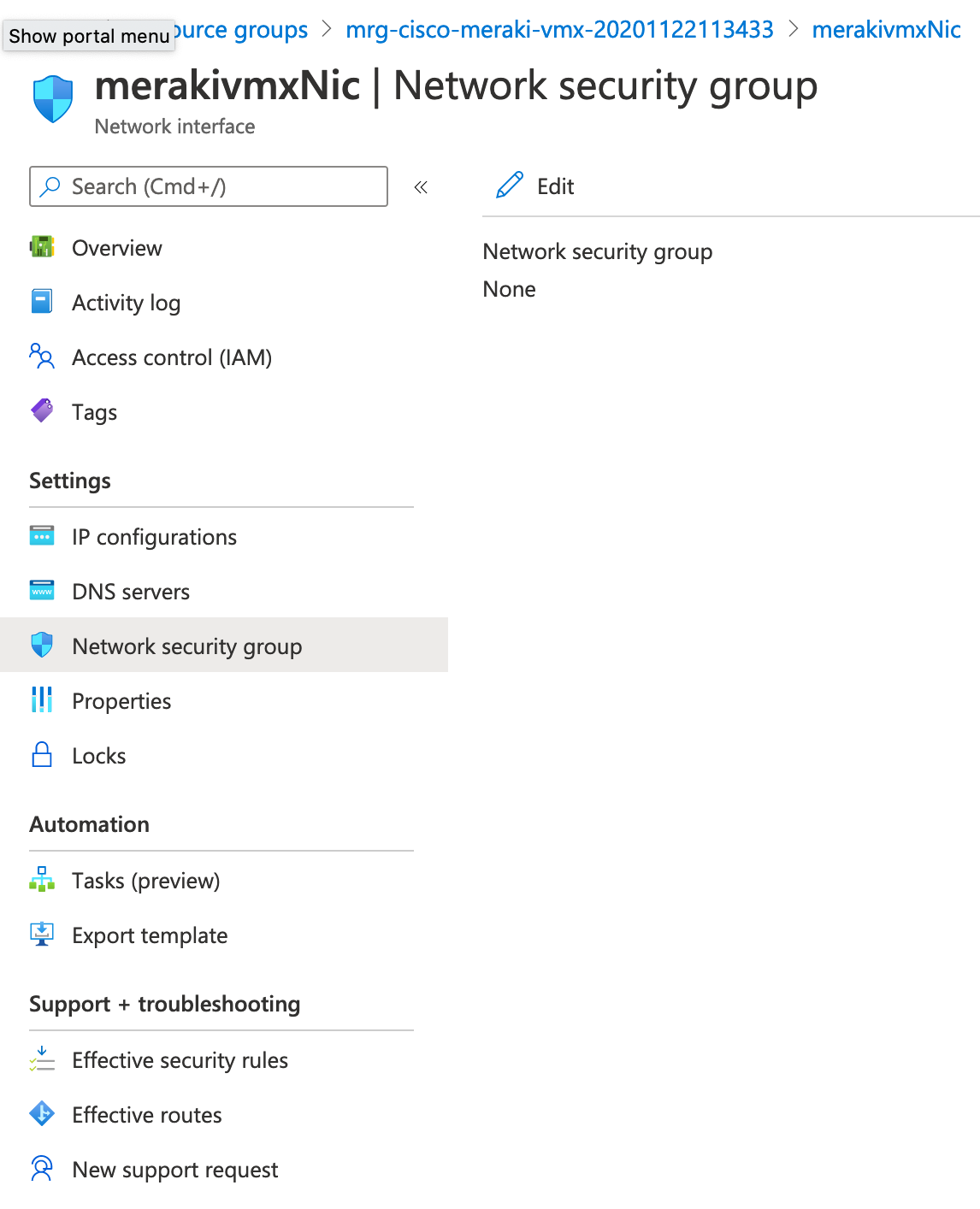 vMX and Client VPN on Microsoft Azure - The Meraki Community