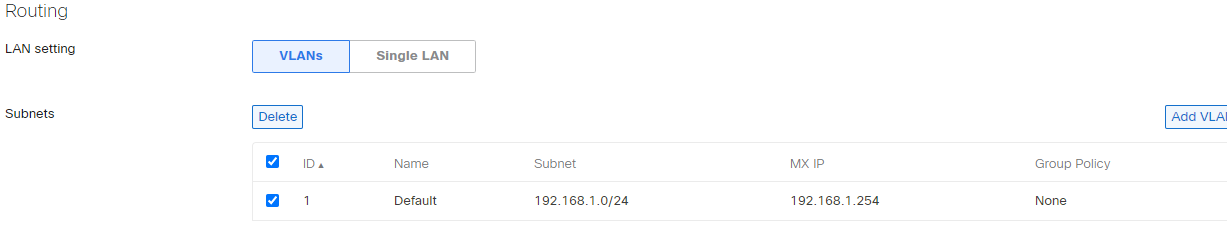 Re: Create a DMZ on Cisco Meraki MX65 - Telephony Server - The Meraki ...