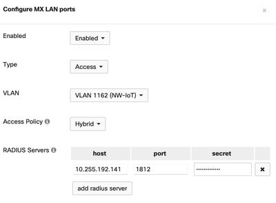 MX67, ISE 2.7 and MAB - The Meraki Community
