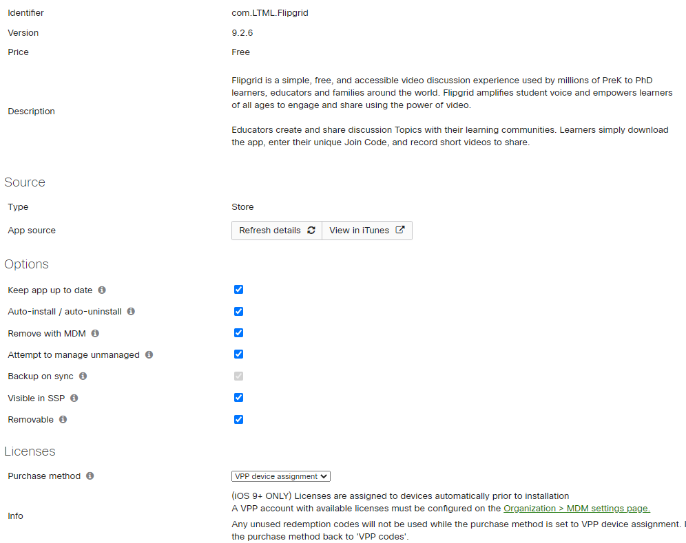 app install error help - The Meraki Community