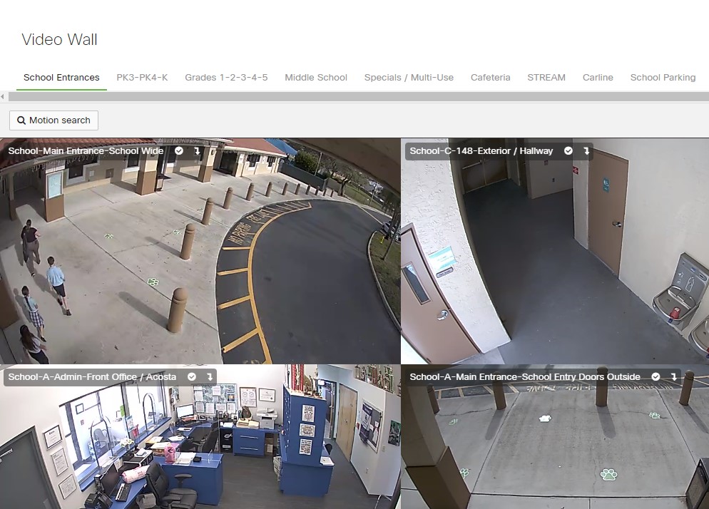102 MV Cameras in School with 20+ Video Walls - The Meraki Community