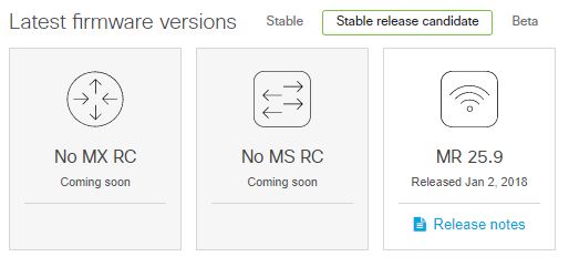 Stable Candidate Release Firmware 25.9 now auto scheduled to upgrade ...