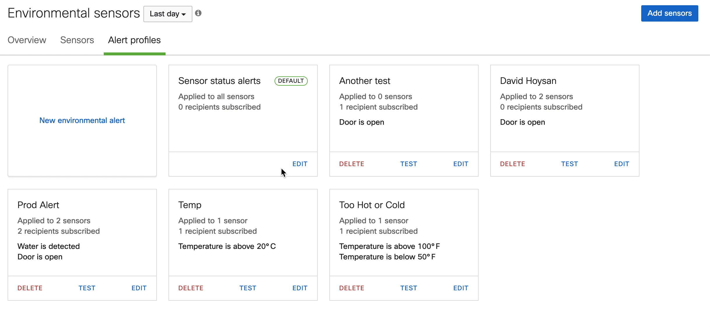 MT - New Sensor Status Alert Profile! - The Meraki Community