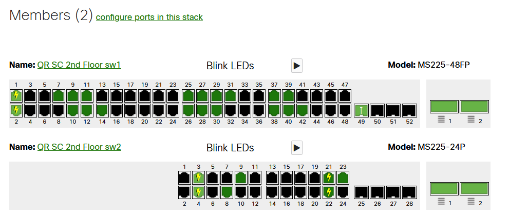 This switch does not have a stack configuration. - The Meraki Community