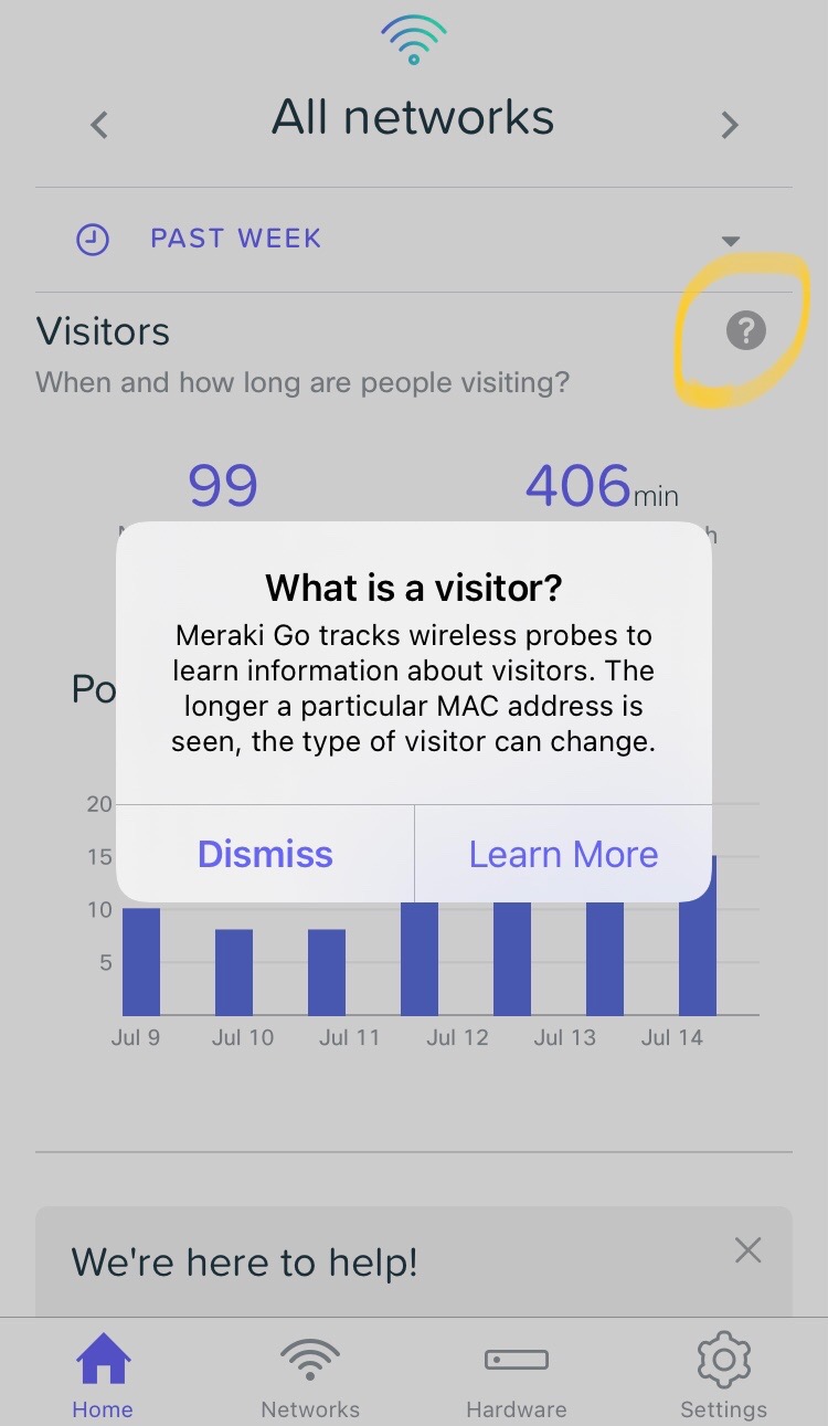 Meraki Go 2.41.0 now on iOS and Android