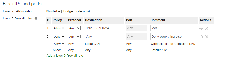 Internet blocking on SSID - The Meraki Community