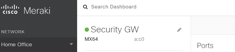 Re: Meraki MX64 Base MAC address Different Than The Dashboard - The ...