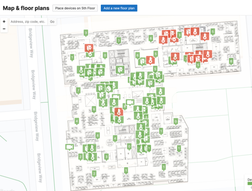 MT sensor status info added to map and floor plans - The Meraki Community