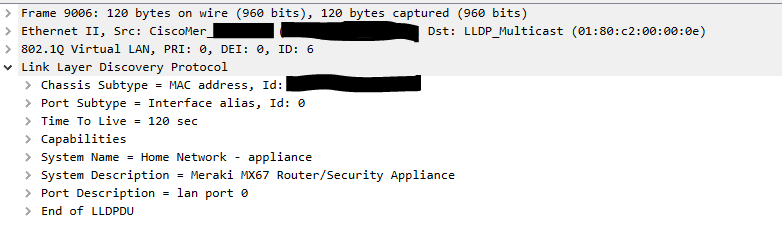Solved: Does Meraki Z3 Support LLDP? - The Meraki Community
