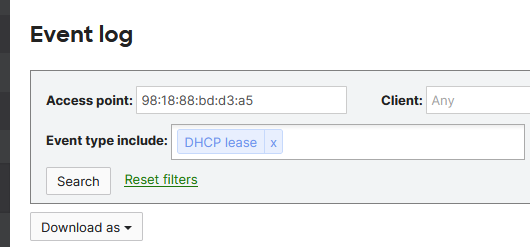 AP Reboot Logs - The Meraki Community