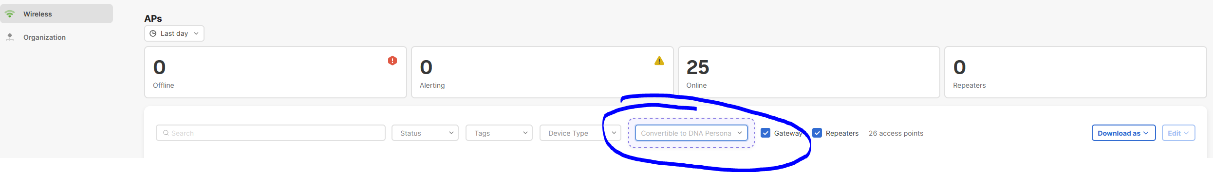 Dashboard View Update - How to roll back to old version? - The Meraki ...