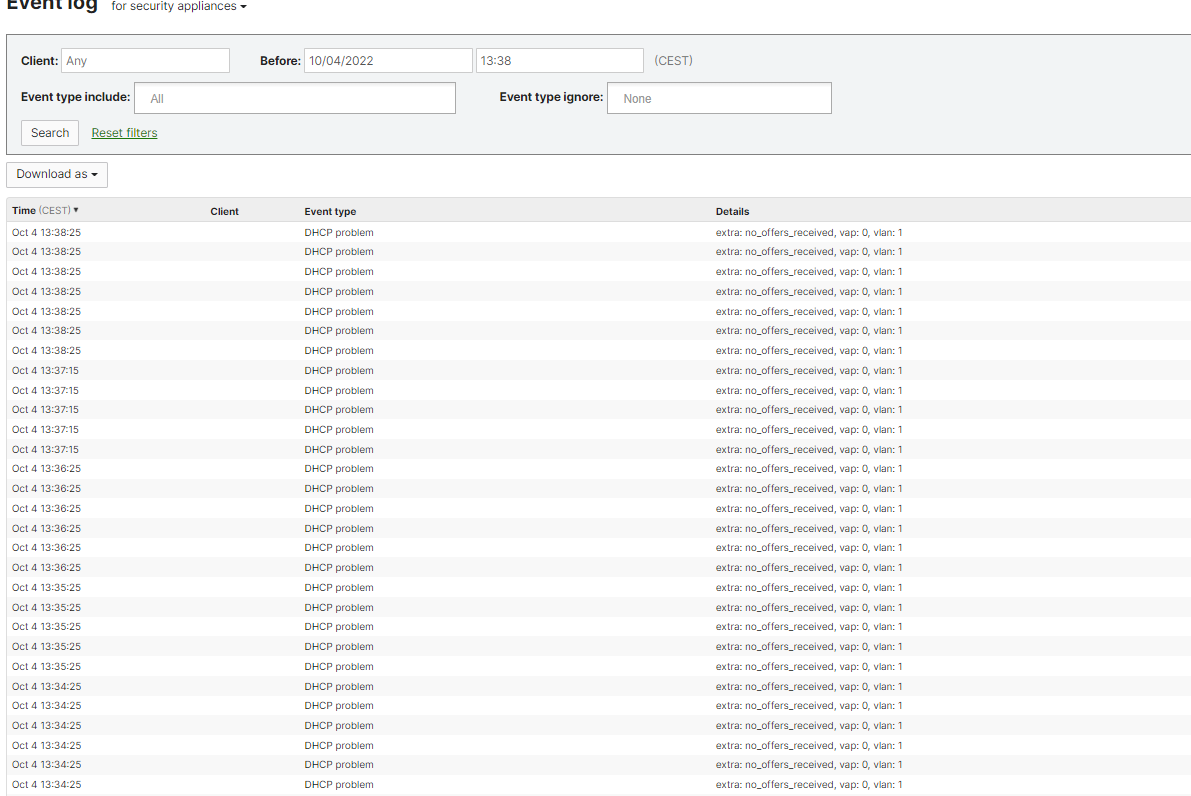 DHCP behavor - The Meraki Community