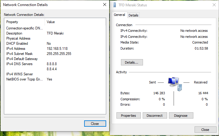 VPN client to access NAS drive on local VLAN - The Meraki Community