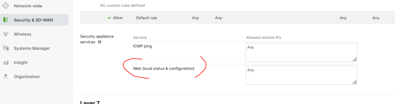 Solved: MX local status page accessible from the outside. - The Meraki ...