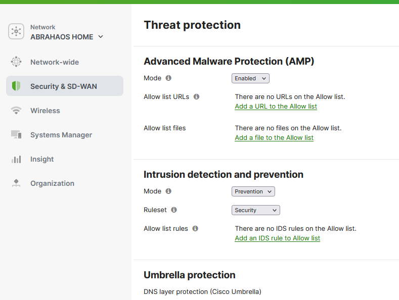 How to turn Whitelist ON IDS Alert? - The Meraki Community