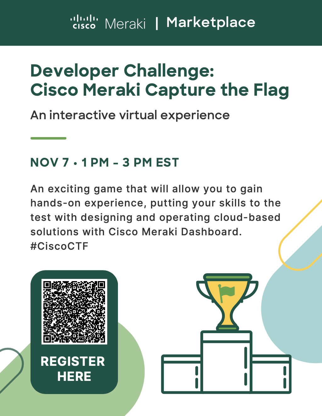Developer Challenge 🏆 Cisco Meraki Capture the Flag - The Meraki Community