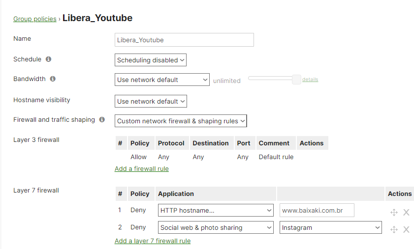 Block URL without blocking the application - The Meraki Community