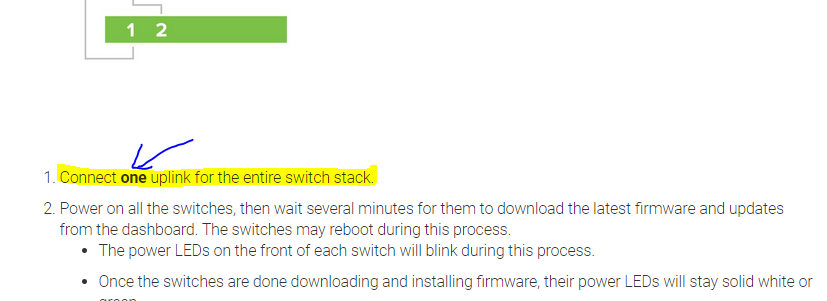 Solved: Stack Uplinks - The Meraki Community