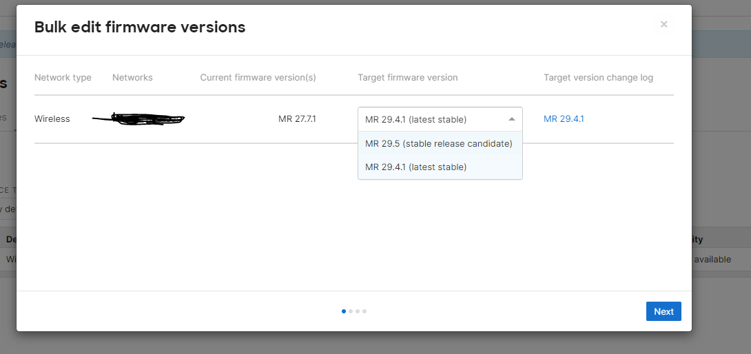 Solved: Update Meraki from cloud portal - The Meraki Community