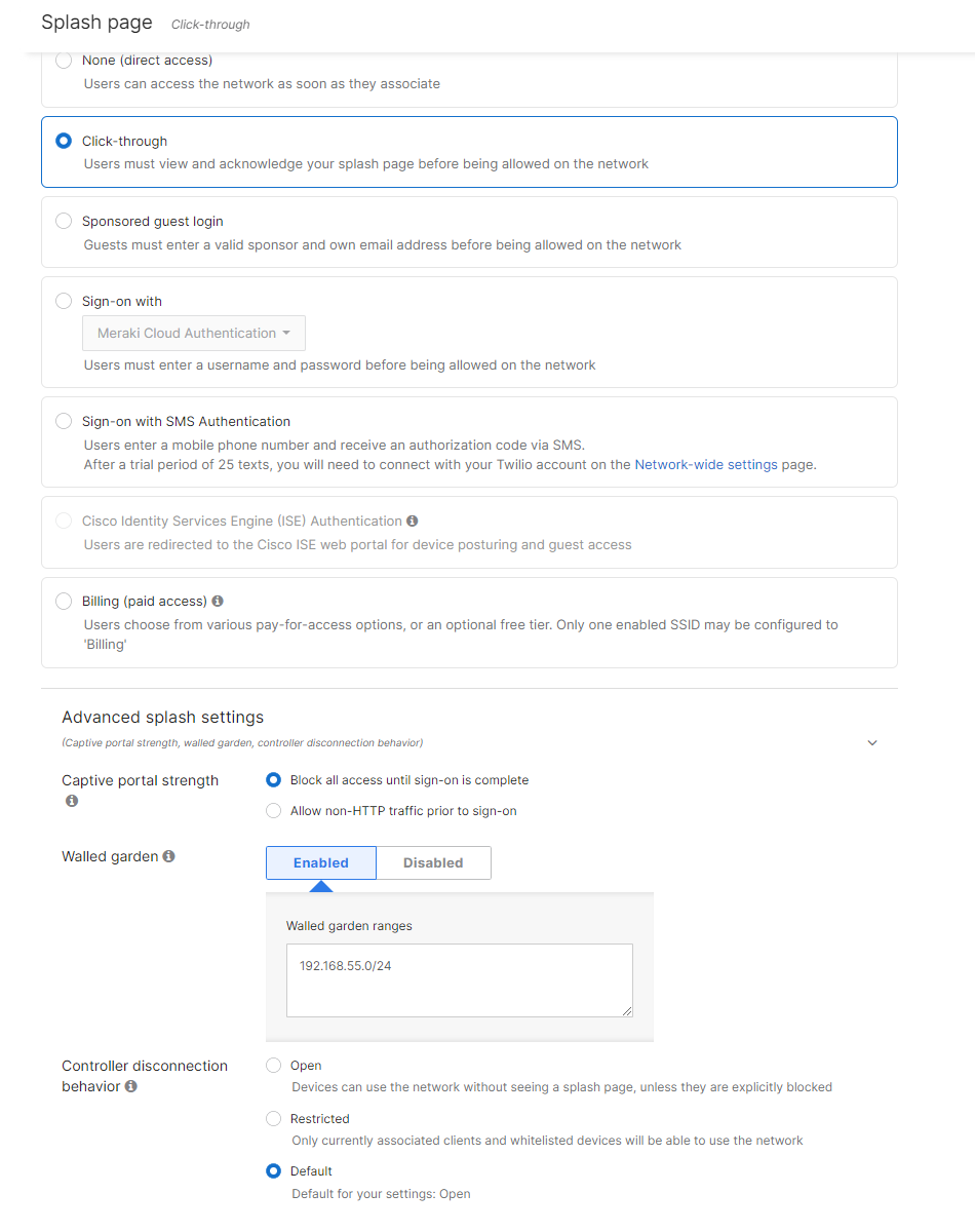 Solved Captive Portal Doestn Work The Meraki Community 