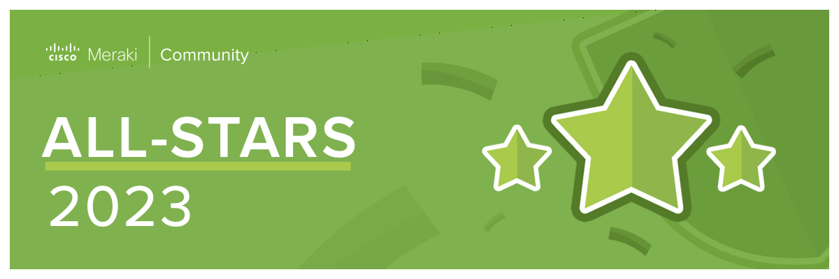 Revealing Your 2023 Meraki Community All-Stars! - The Meraki Community