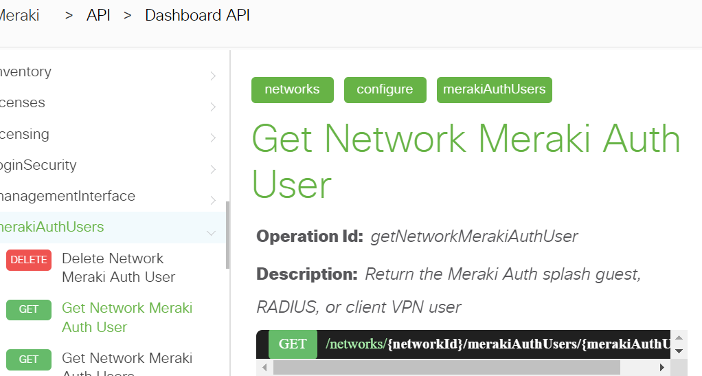 export VPN user list - The Meraki Community