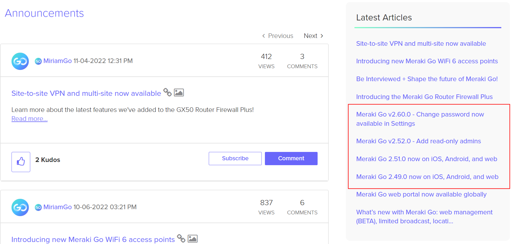 Re: Meraki Go - Latest Firmware Version - The Meraki Community