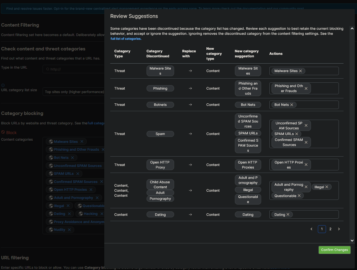Unwanted Content Filtering Changes - The Meraki Community