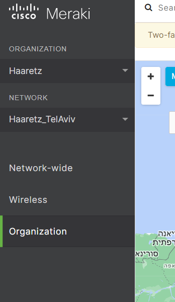 Meraki Deshborad Green or Black - The Meraki Community