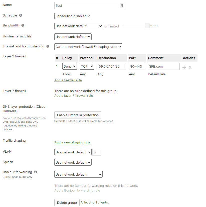 Solved Using Group Policies Within Switching To Limit Vlan Access