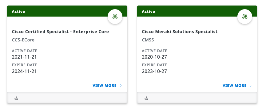 Solved: CMSS Recertification - The Meraki Community