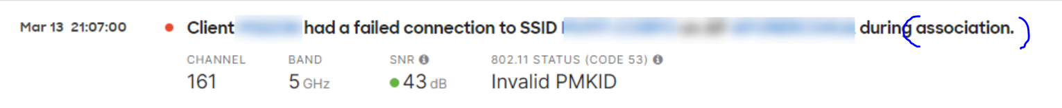 Wireless - Meraki Reason codes - The Meraki Community