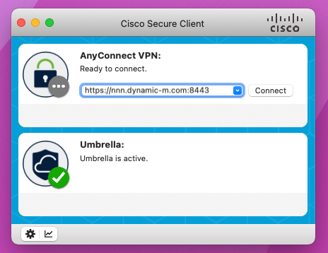 Cisco Anyconnect Secure Client connectivity testing - The Meraki Community