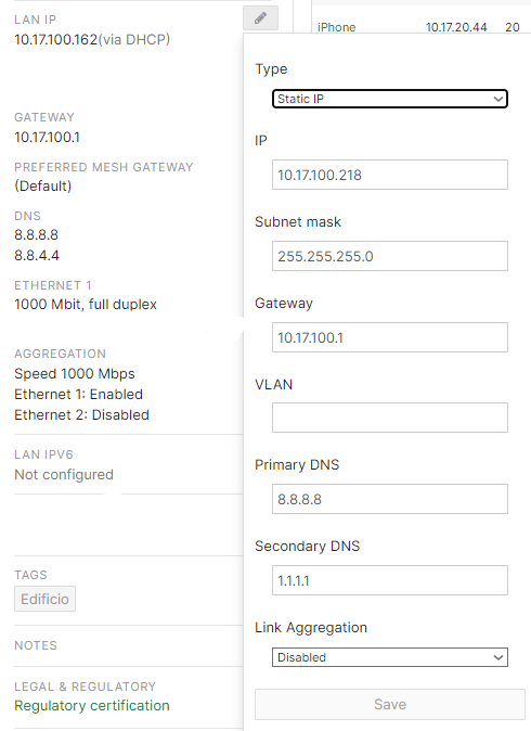 Problemas con el DHCP en APs - The Meraki Community