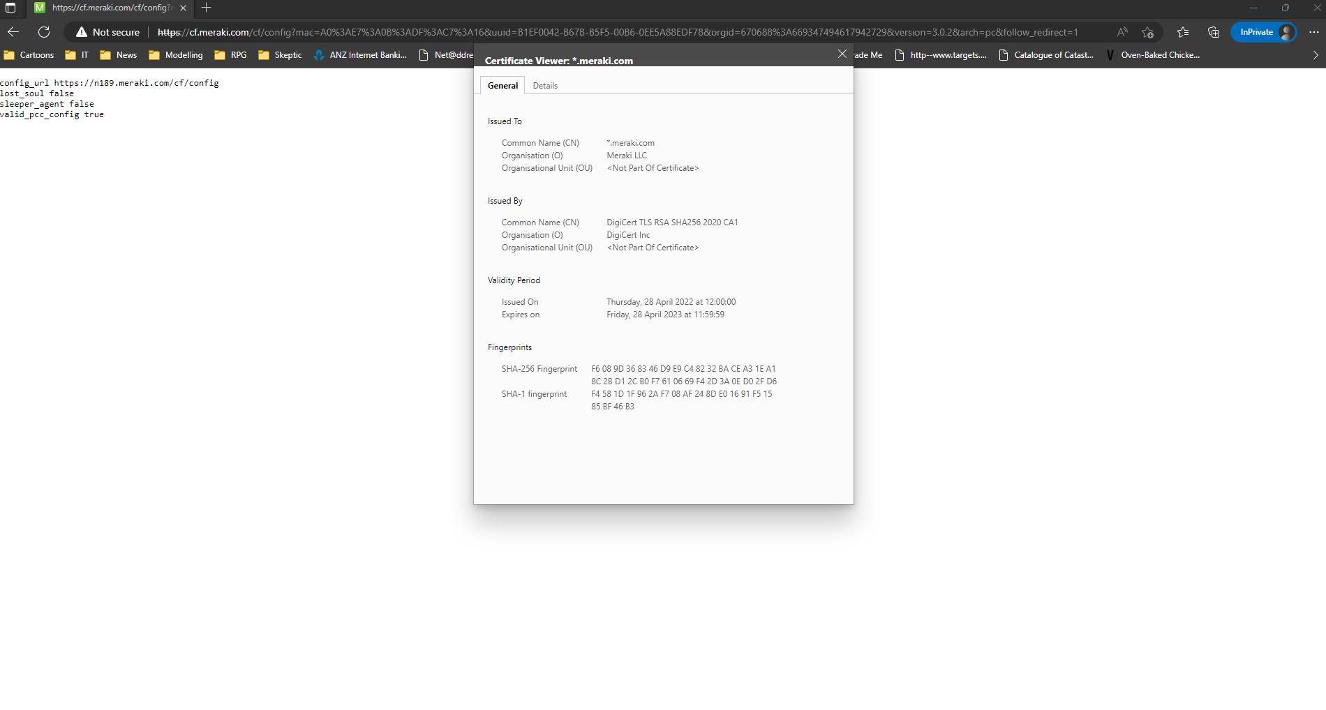Meraki Certificate Expired The Meraki Community