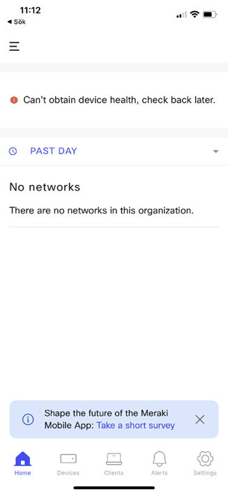 Camra not shown i App (iPhone) but in web - The Meraki Community