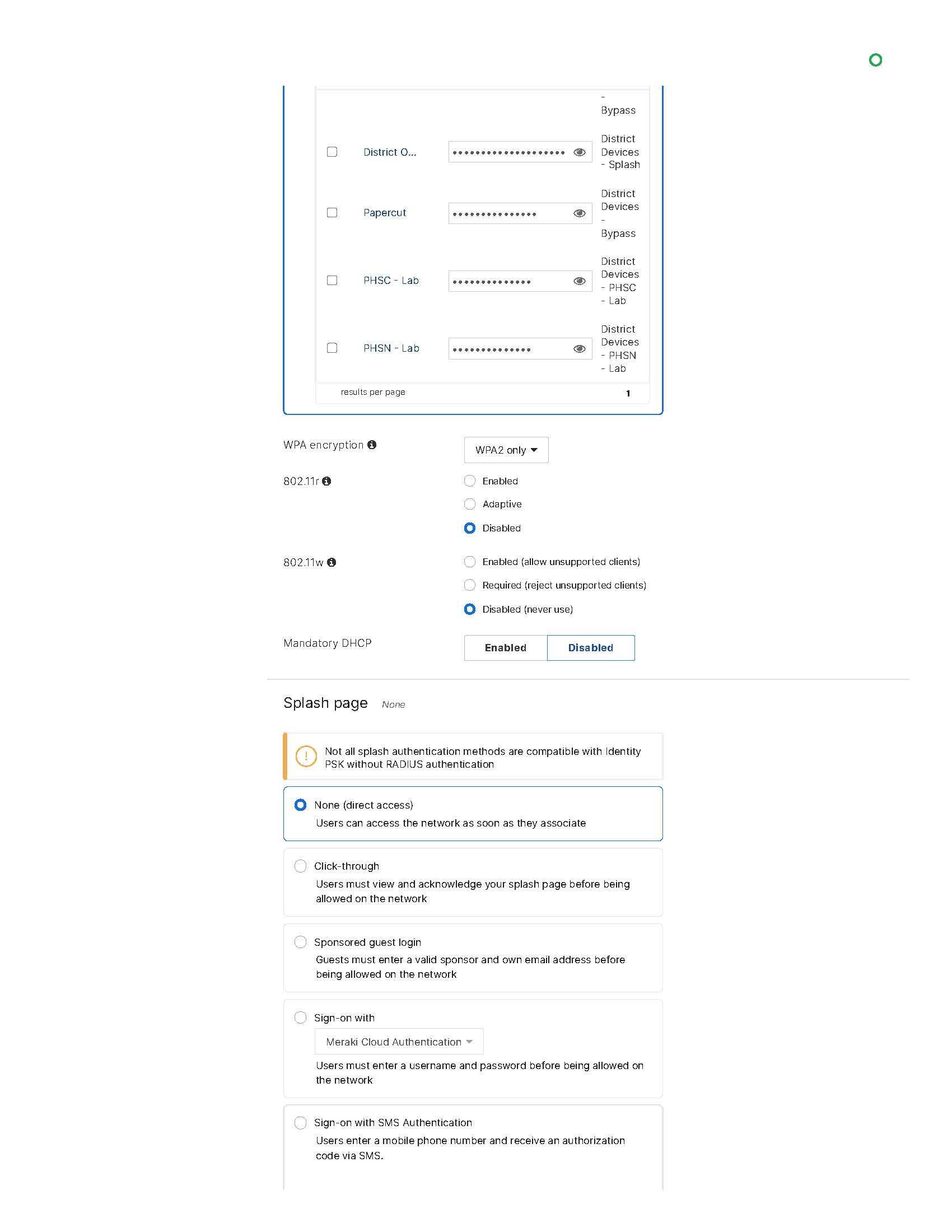Re: MR57 dropping connection after 2 minutes - The Meraki Community
