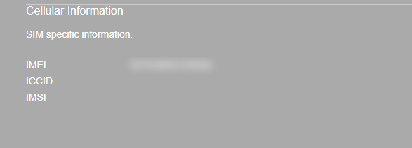 Solved: IMEI number for MX / Z3 devices - The Meraki Community