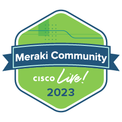 The CLUS 2023 Meraki Lounge is now open! Join us - The Meraki Community