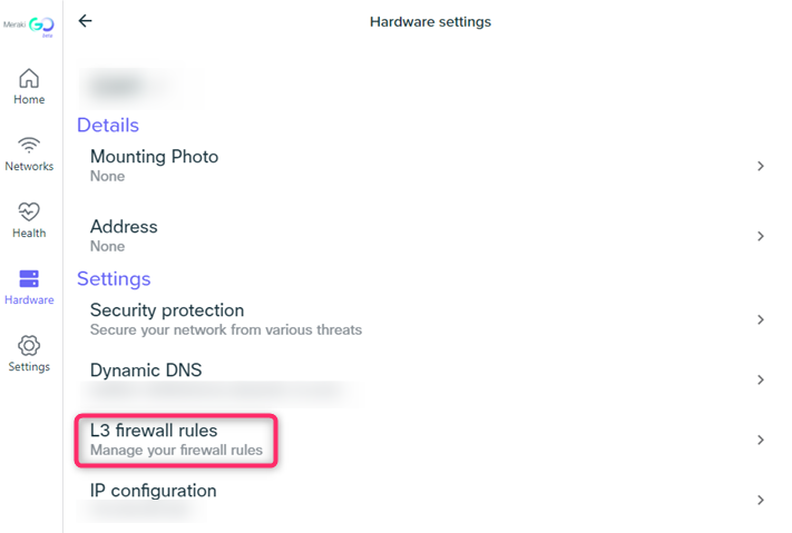 Re: L3 firewall rules finally available - ***happy*** - The Meraki ...