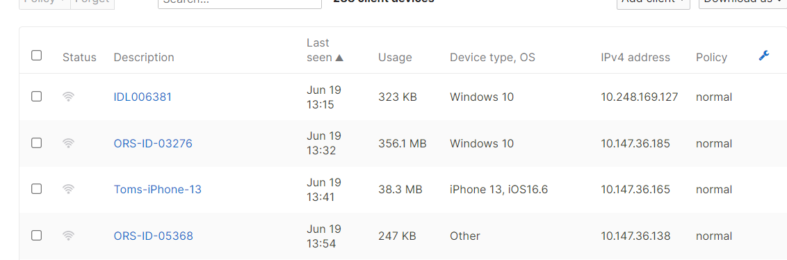 Solved Meraki Wifi Offline Clients The Meraki Community