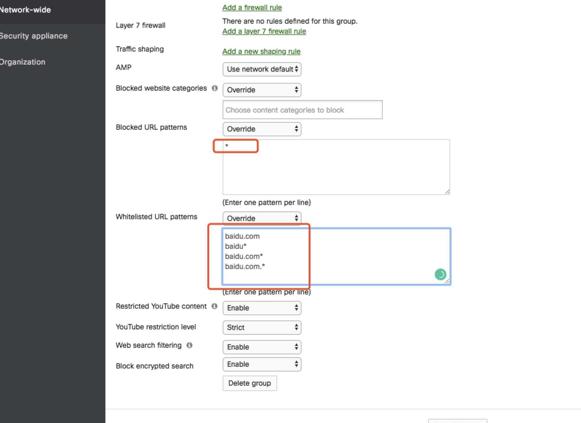 About URL Filtering - The Meraki Community