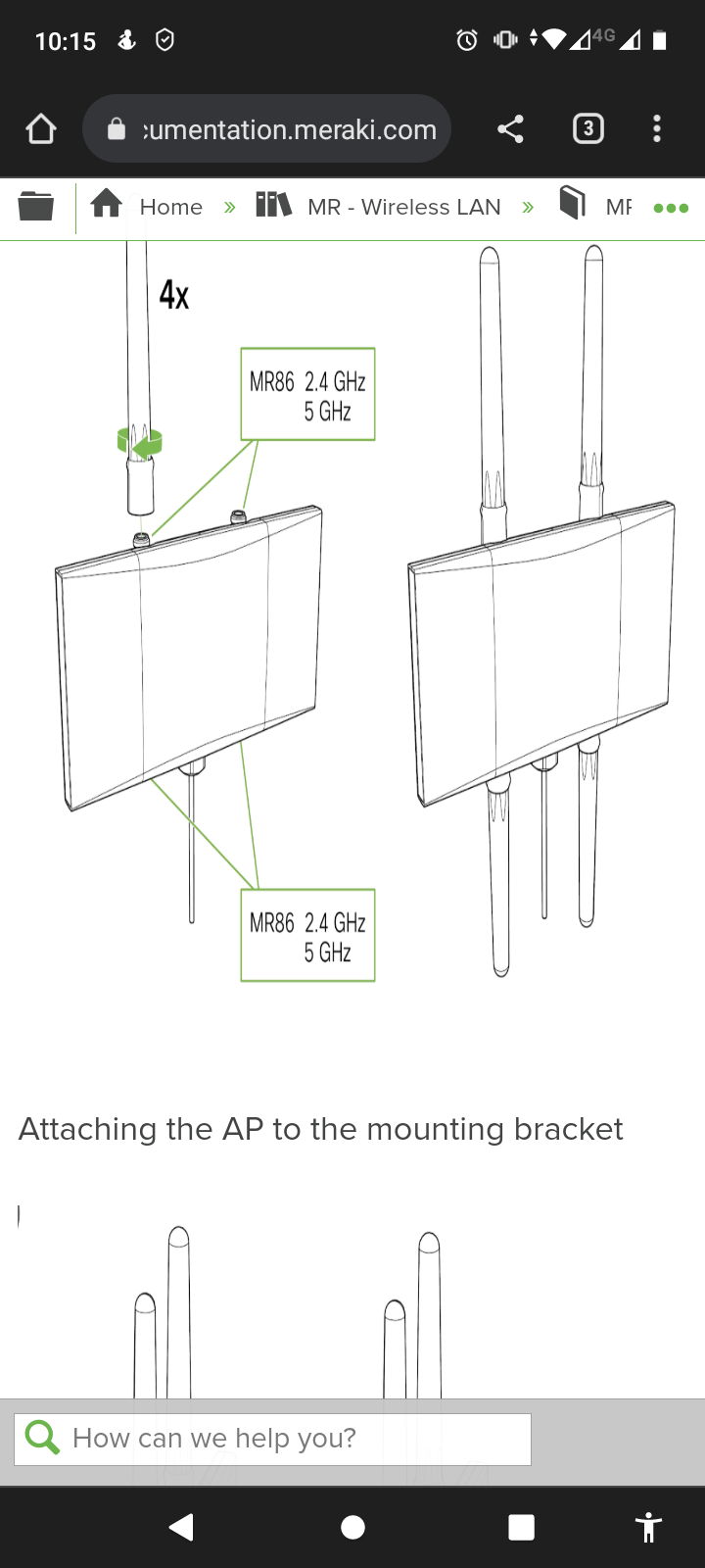 Solved: MR86 Antenna Frequencies - The Meraki Community